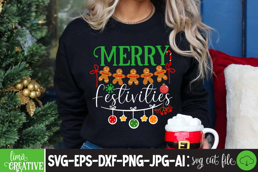 Merry Feastivities SVG Cute File - So Fontsy