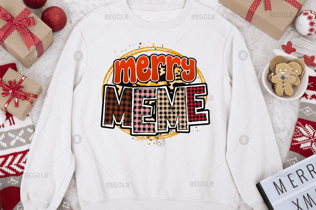 Merry meme Sublimation Design - So Fontsy