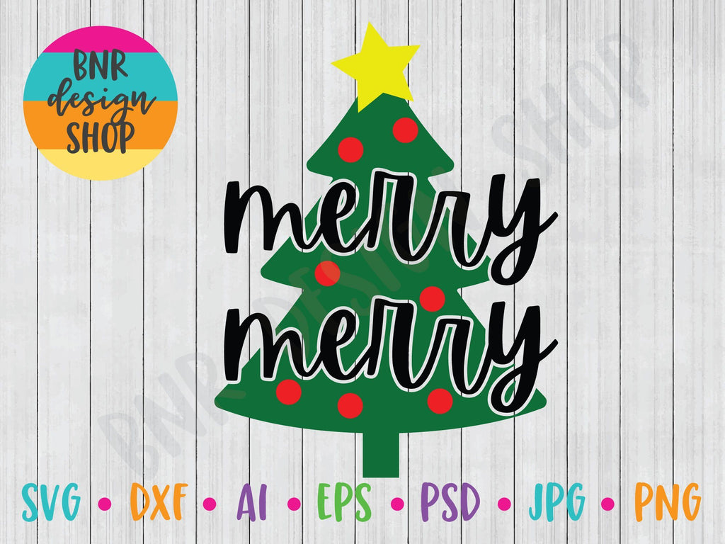 Merry Merry SVG - So Fontsy