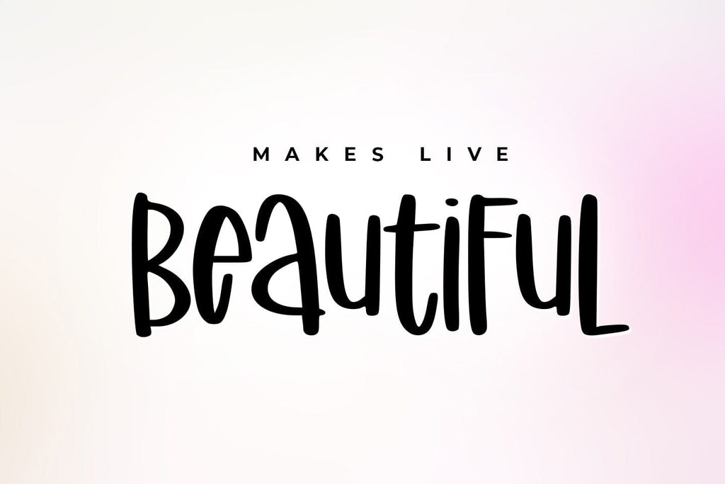 Messy Letter - So Fontsy