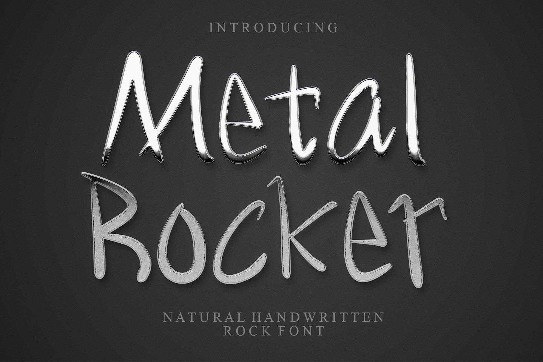Metal Rocker - So Fontsy