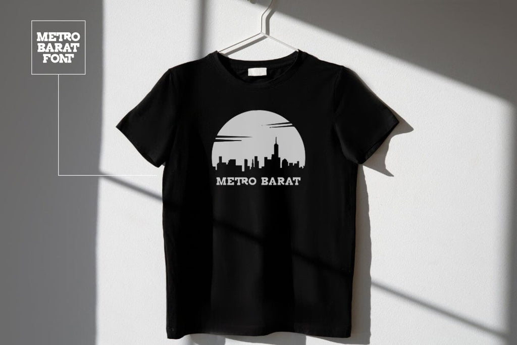 Metro Barat - Modern Slab Serif Font - So Fontsy