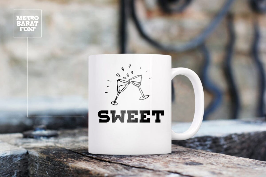 Metro Barat - Modern Slab Serif Font - So Fontsy