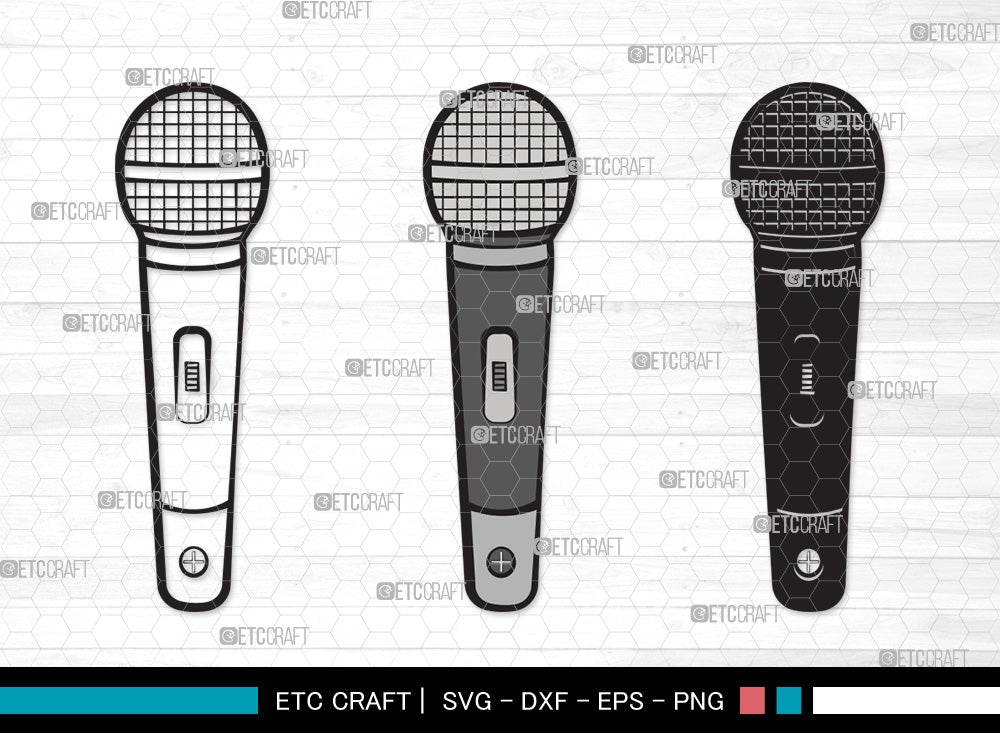 Microphone SVG | Mic Svg | Audio Sound Svg | Sound Recording Svg ...