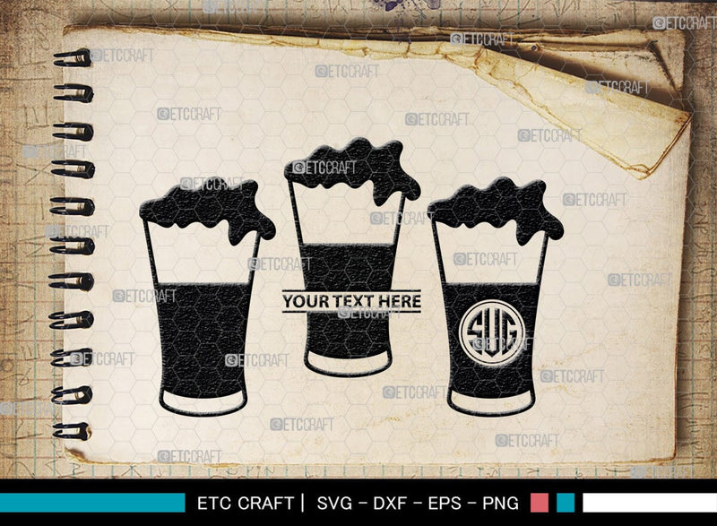 Milk Shake Monogram, Milk Shake Silhouette, Milk Shake SVG, Drink Shak ...