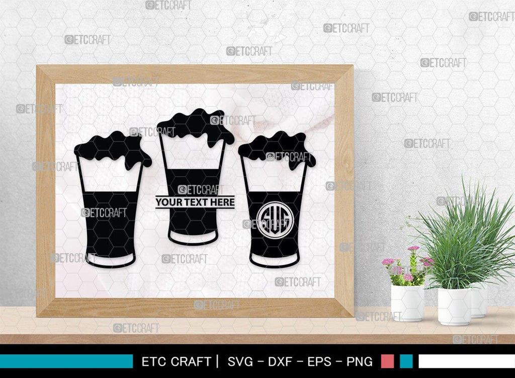 Milk Shake Monogram, Milk Shake Silhouette, Milk Shake SVG, Drink Shak ...