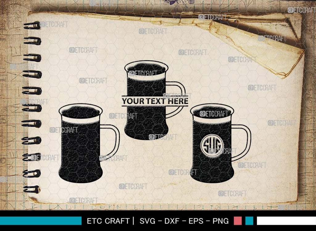 Milk Shake Monogram, Milk Shake Silhouette, Milk Shake SVG, Drink Shak ...