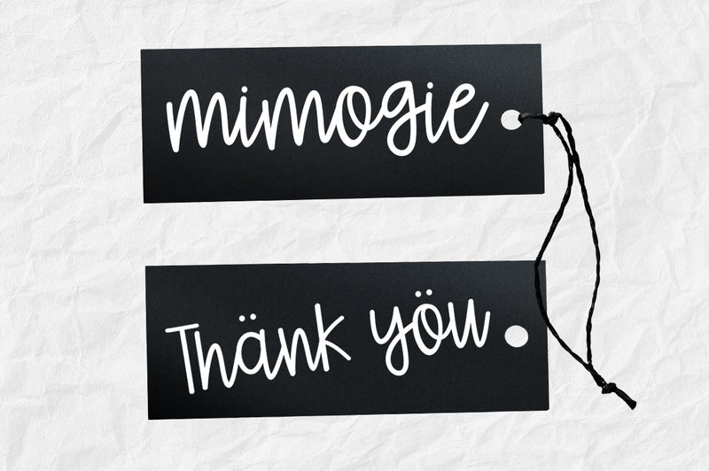 Mimogie - Handwritten Typefaces - So Fontsy