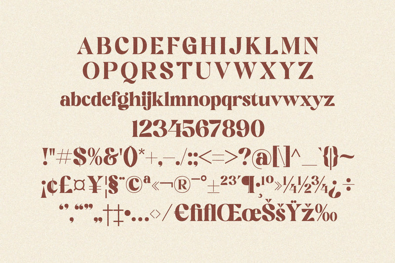 Minal Typeface - So Fontsy