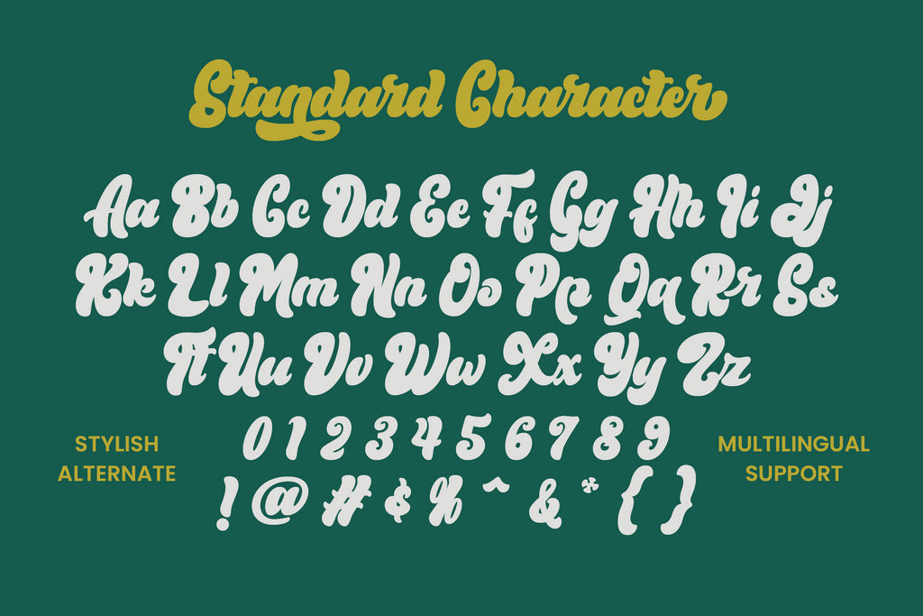 Minebold - Retro Bold Handwritten - So Fontsy