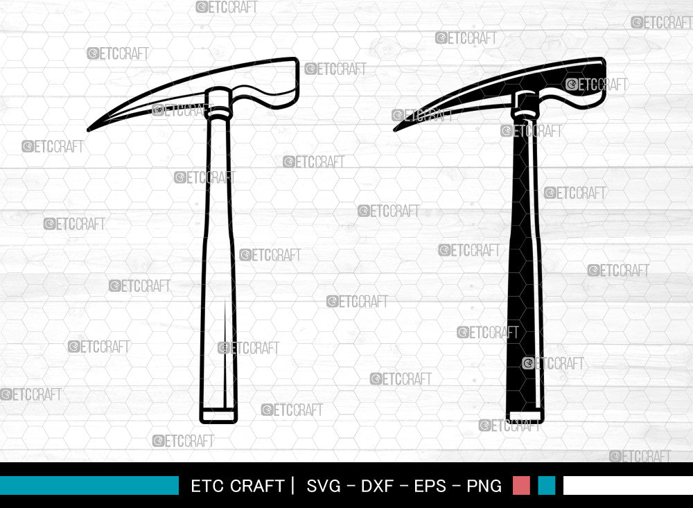 Miner Pickaxe SVG, Miner Tool Svg, Pickaxe Svg, Miner Pickaxe Svg - So ...