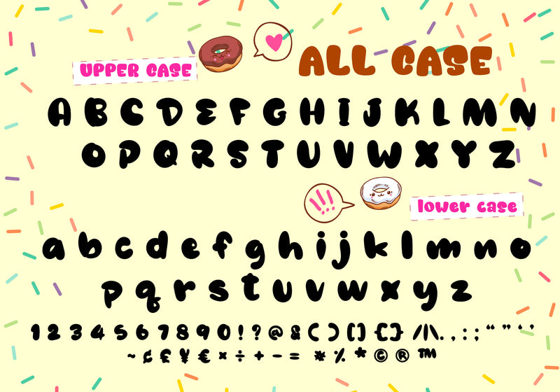 Mini Donuts - So Fontsy