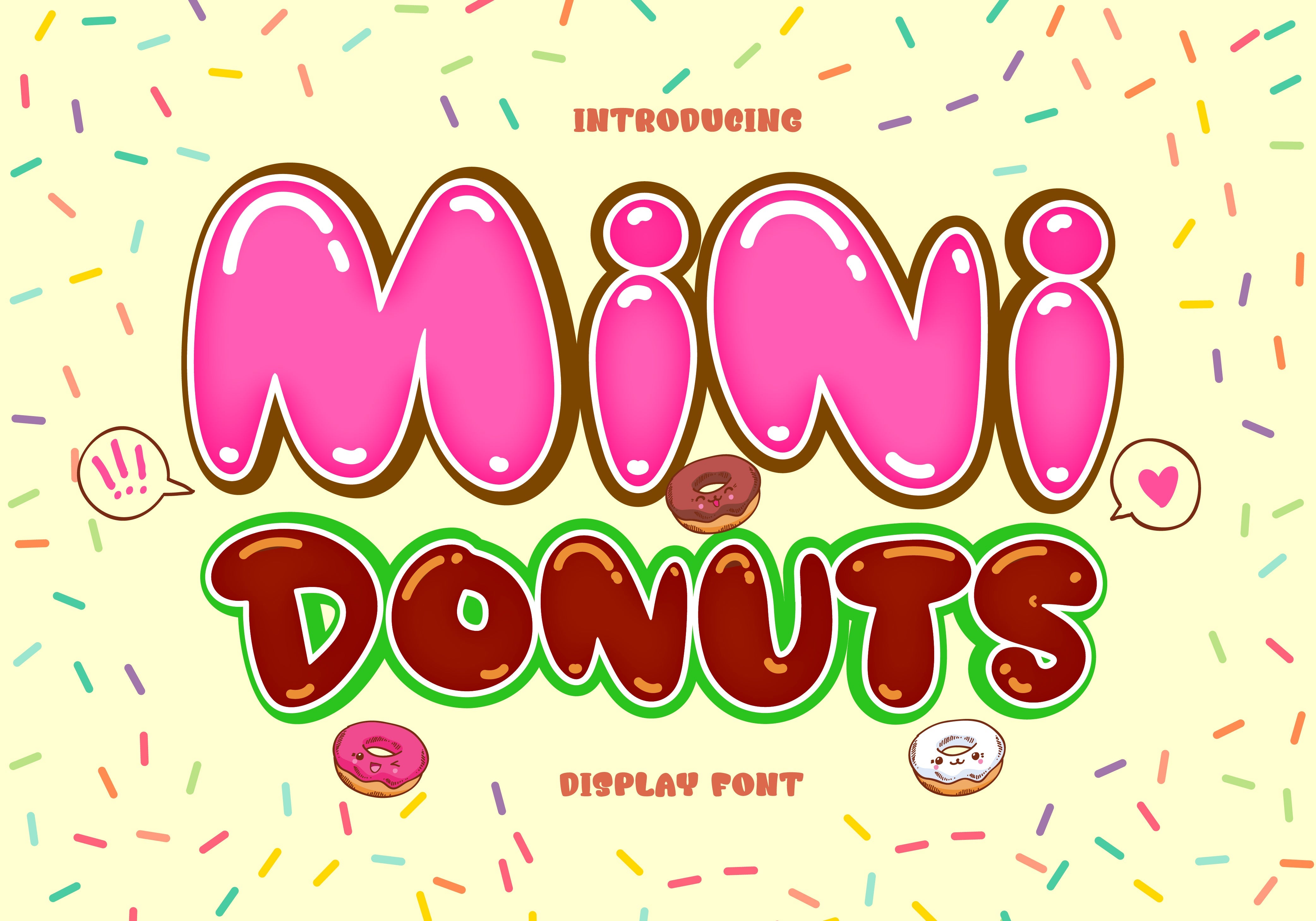 Mini Donuts - So Fontsy