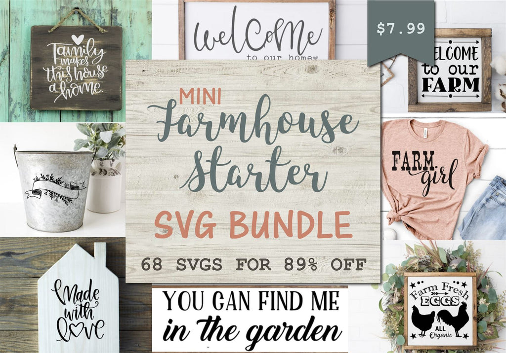 Farmhouse SVG Bundle | So Fontsy