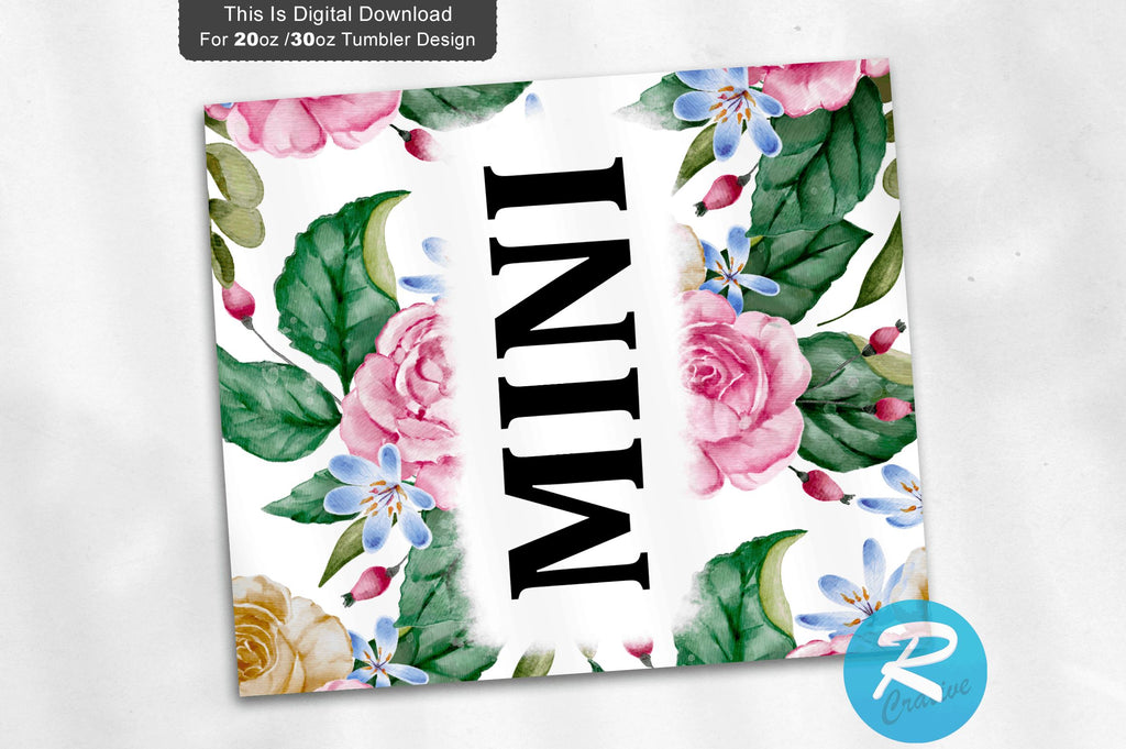 Mini tumble 20 oz / 30 oz Tumbler PNG - So Fontsy
