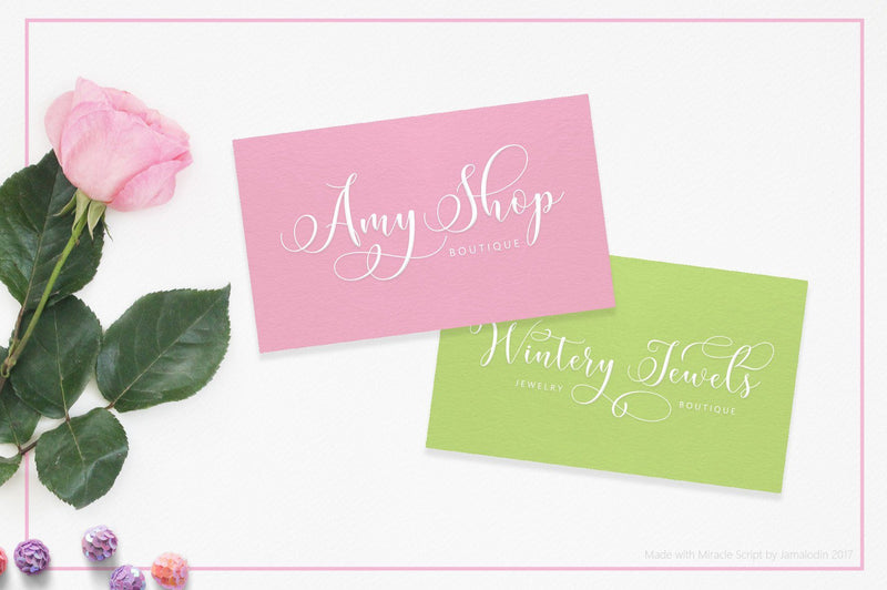 Miracle Script - So Fontsy