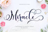 Miracle Script - So Fontsy