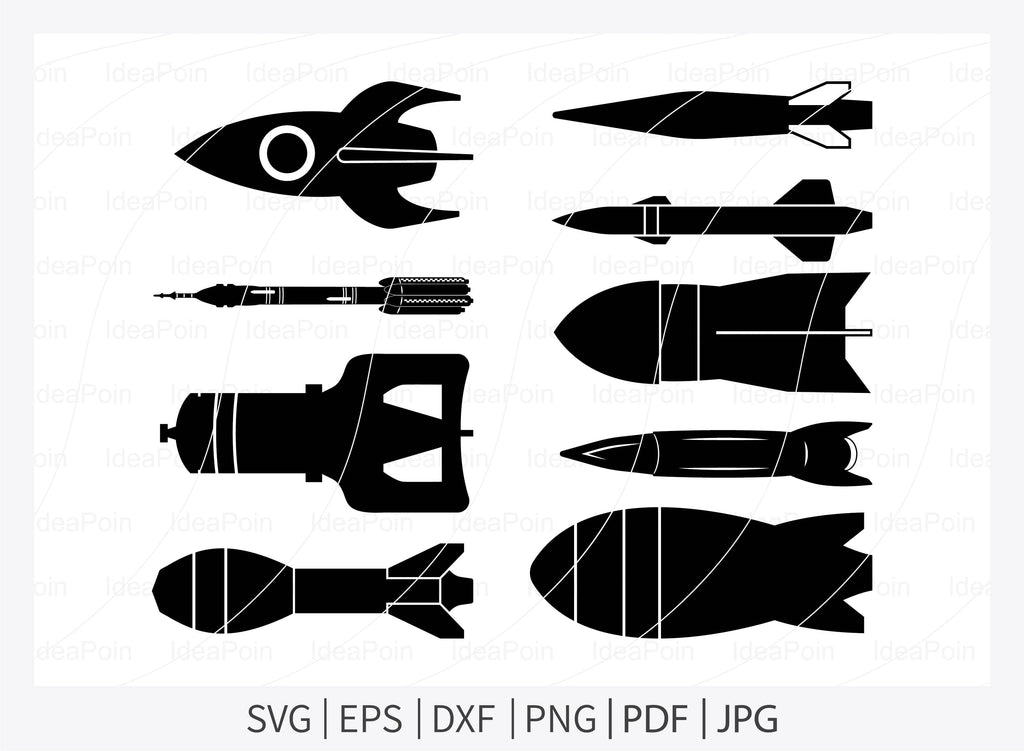 Missile Weapon svg, Aviation bomb, Missile Logo Svg, War weapon Svg ...