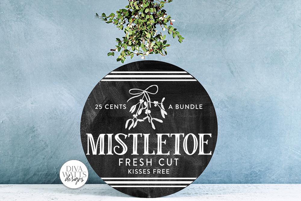 Mistletoe SVG | Christmas / Winter Design - So Fontsy