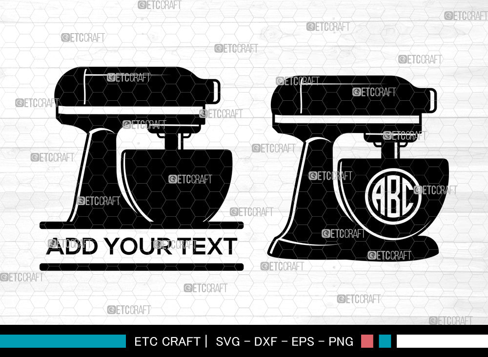 Mixer SVG, Mixer SVG, Circle Monogram Svg, Kitchen Electric Mixer Svg ...