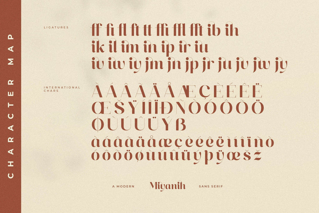 Miyanih Typeface - So Fontsy