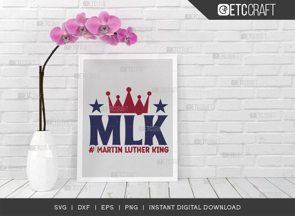 MLK SVG Cut File, I Have A Dream Svg, BLM Svg, MLK Day Svg, Black Lives ...