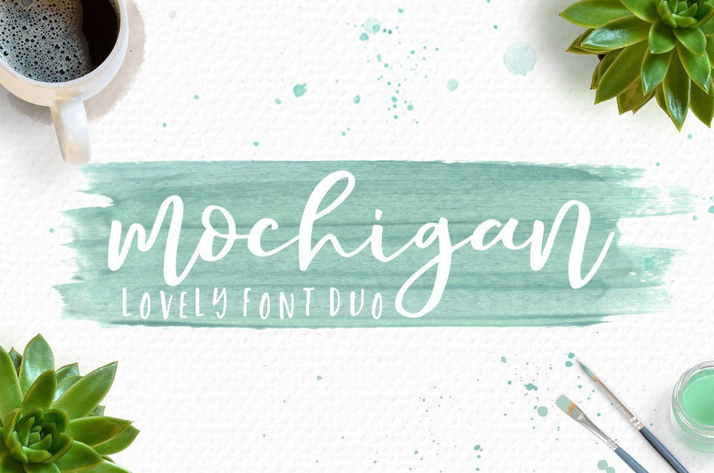 Mochigan Font Duo - So Fontsy