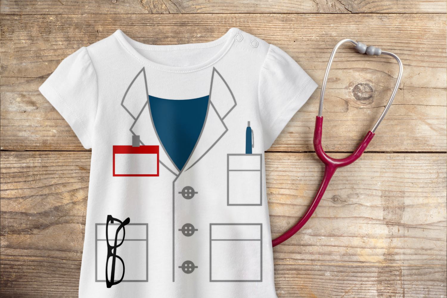 Mock Lab Coat - So Fontsy