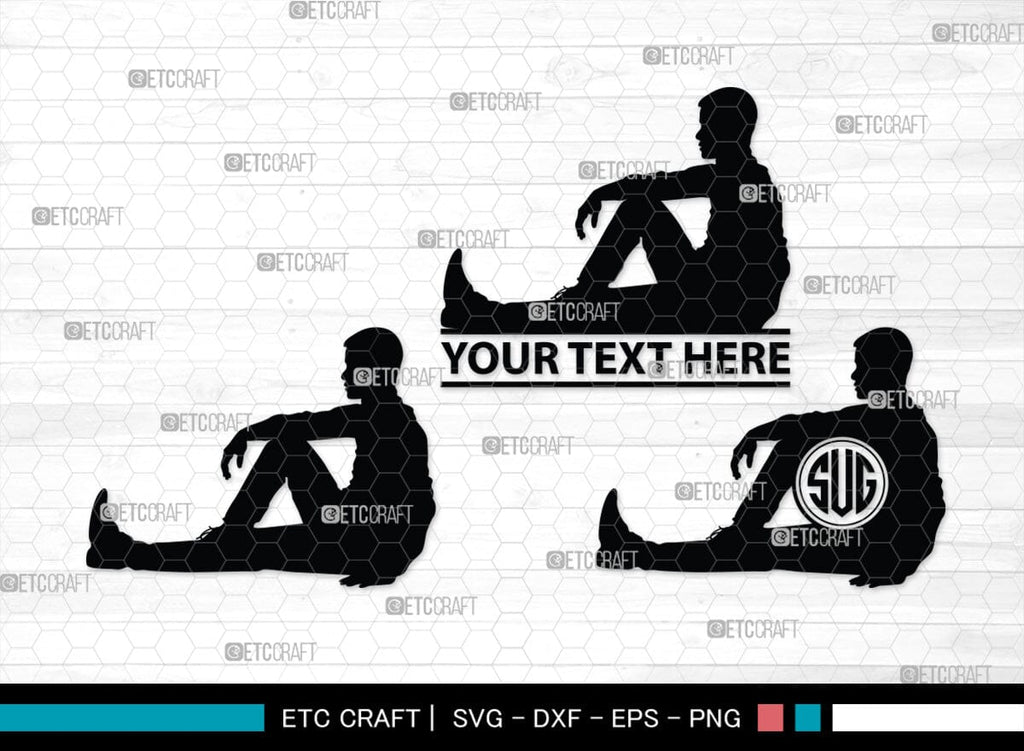 Models Monogram, Models Silhouette, Models SVG, Women Models Svg, Men ...