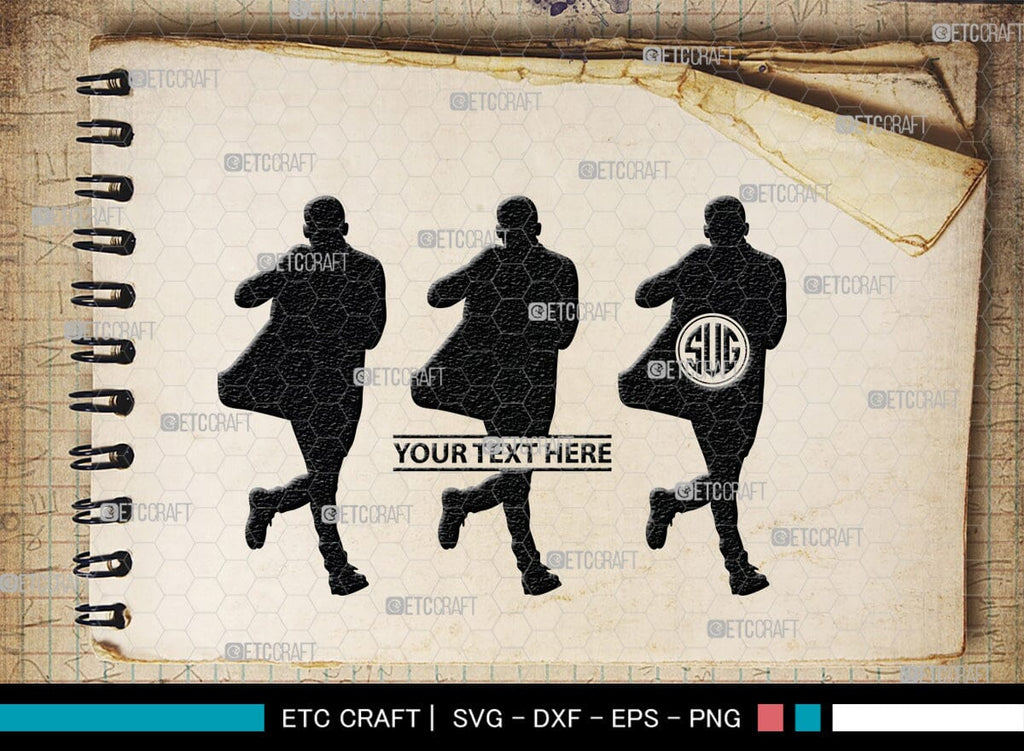 Models Monogram, Models Silhouette, Models SVG, Women Models Svg, Men ...