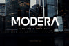 Modera Font - So Fontsy