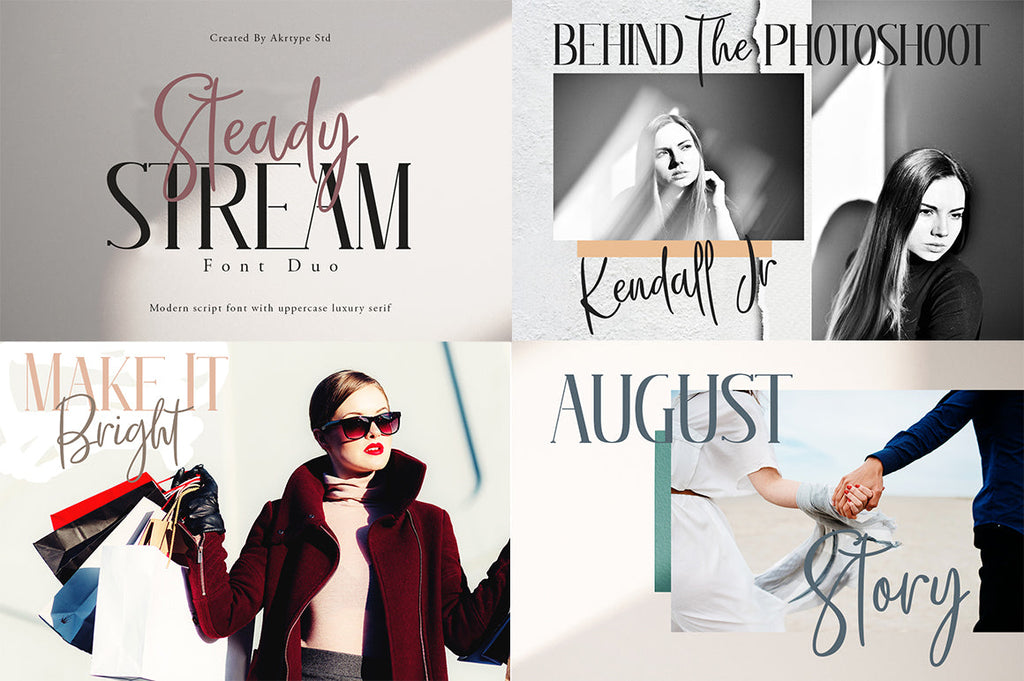 Modern Calligraphy Font Bundle - So Fontsy