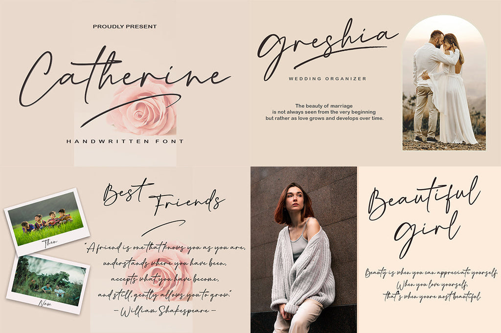 Modern Calligraphy Font Bundle - So Fontsy