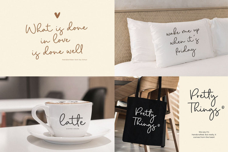 Modern Handwritten Font Bundle - Vol 2 - So Fontsy