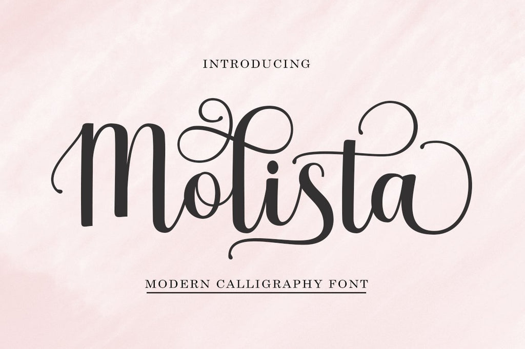Molista Script - So Fontsy