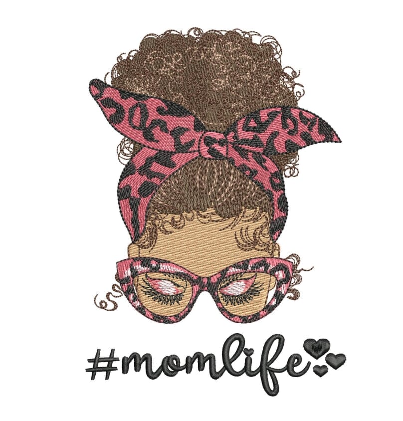 Mom embroidery design. - So Fontsy