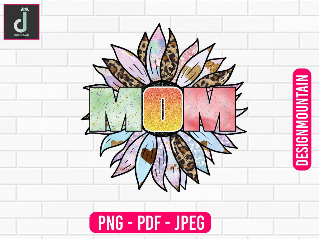 Mom Png, Mama Shirt Design, Mother's Day Png - So Fontsy