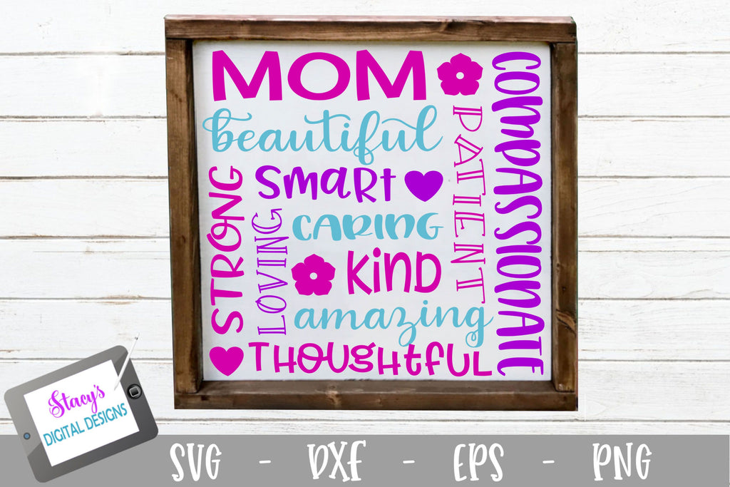 Mom Subway Art SVG - So Fontsy