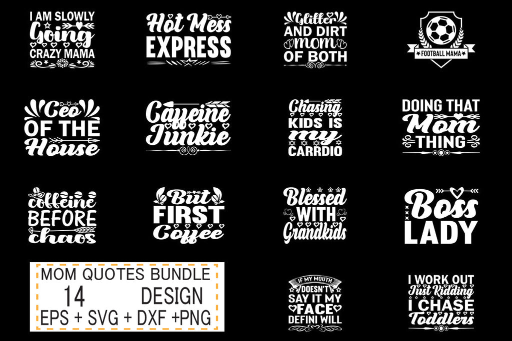 MOM svg bundle 14 design - So Fontsy