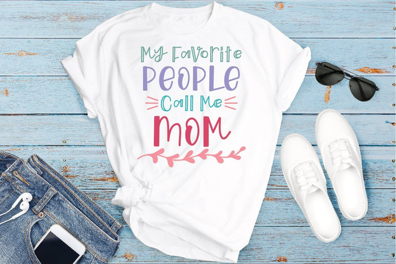 Mom SVG Cut File Bundle - Mother's Day SVG Bundle - So Fontsy