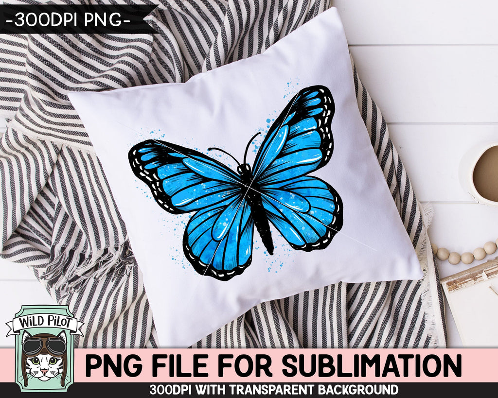 Monarch Butterfly PNG SUBLIMATION, Watercolor Butterfly Sublimation ...