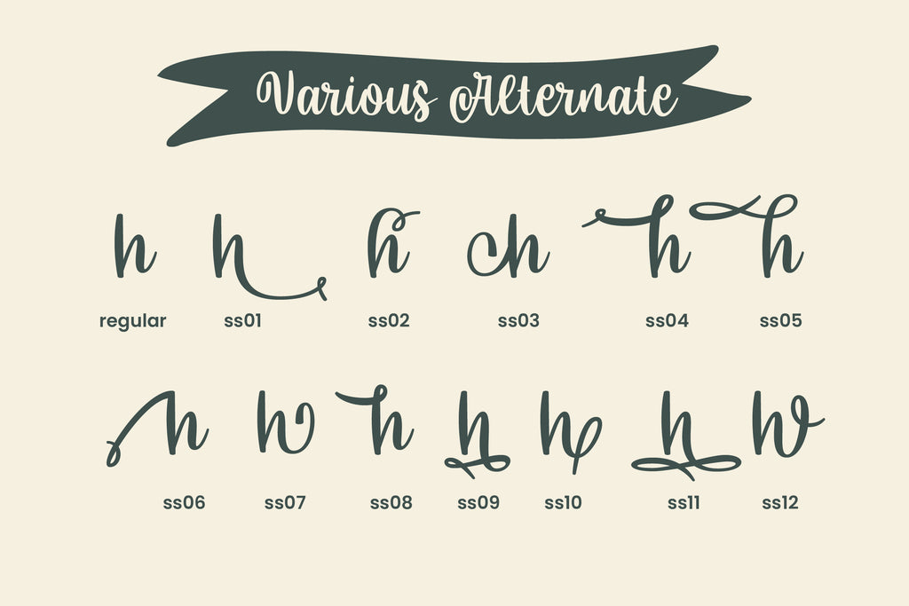 Mondera - Beautiful and Romantic Handwritten - So Fontsy