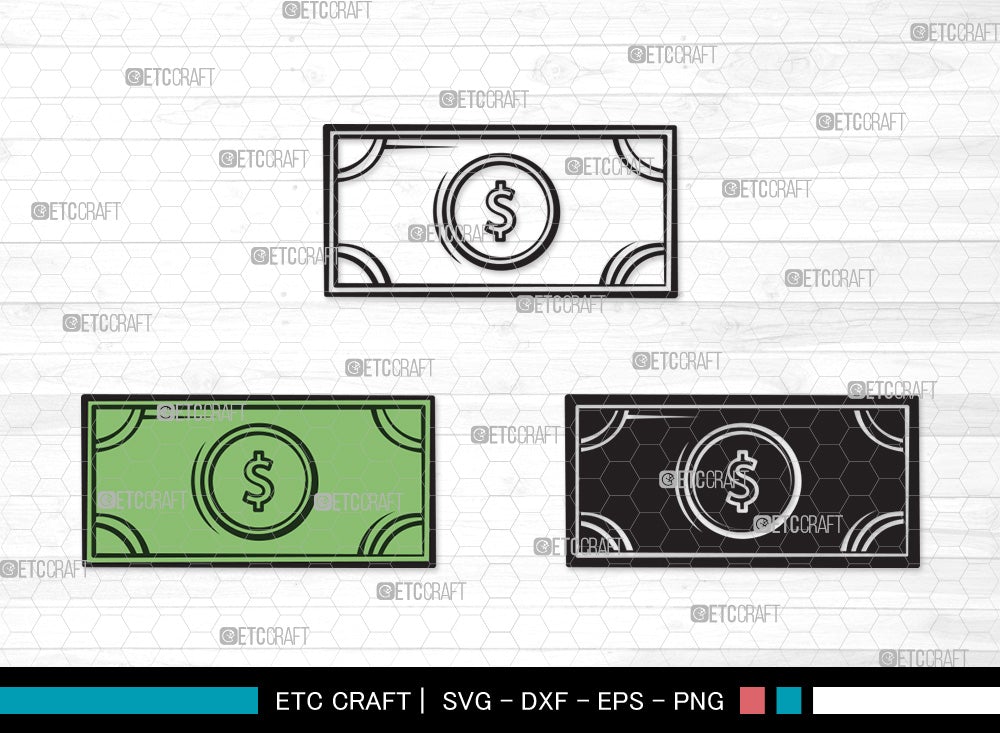 Money SVG | Dollars Svg | Money Bag With Dollar Svg | Money Bag Svg ...