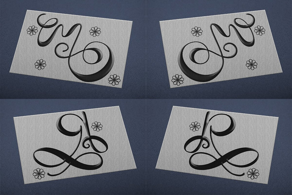 Monogram Handwriting font family - So Fontsy