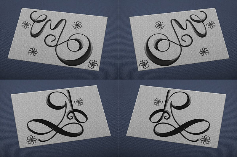 Monogram Handwriting font family - So Fontsy