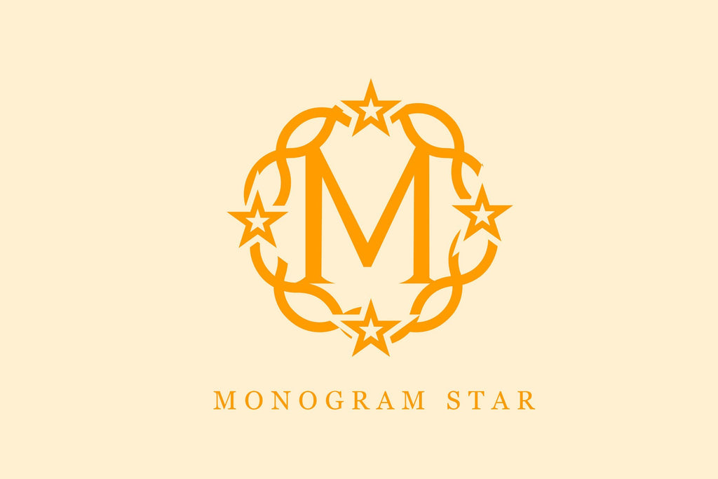 Monogram Star - So Fontsy