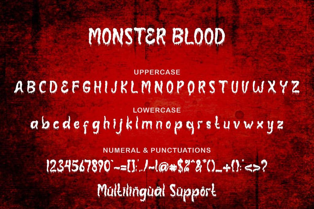 Monster Blood - So Fontsy