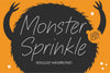 Monster Sprinkle Font - So Fontsy