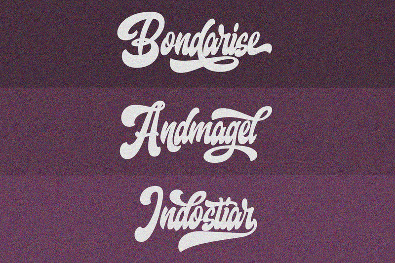Monsterlight - Retro Bold Script - So Fontsy