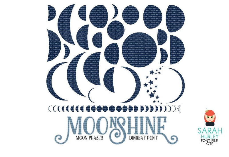 Moonshine Font - So Fontsy